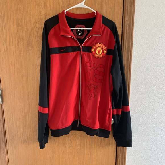 Nike | Jackets & Coats | Manchester United Mens Varsity Jacket | Poshmark